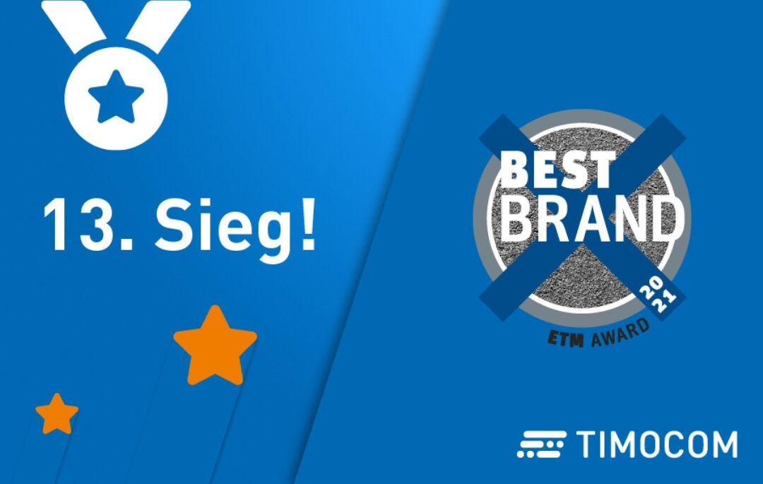 TIMOCOM mit ETM-Award „Best Brand“ ausgezeichnet | erkrath.jetzt ...