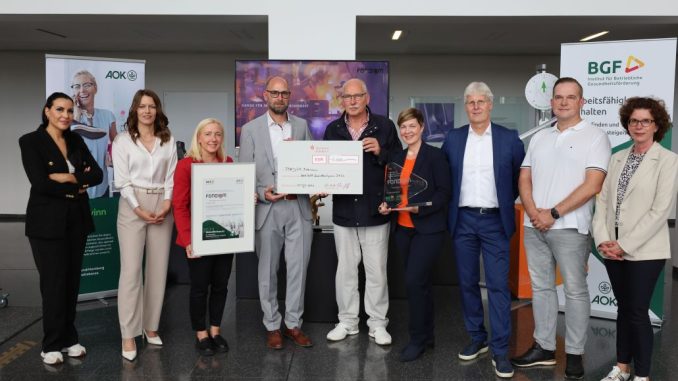 AOK/BGF-Gesundheitspreis 2023 geht an FONDIUM METTMANN | erkrath.jetzt | Nachrichten aus Erkrath ...