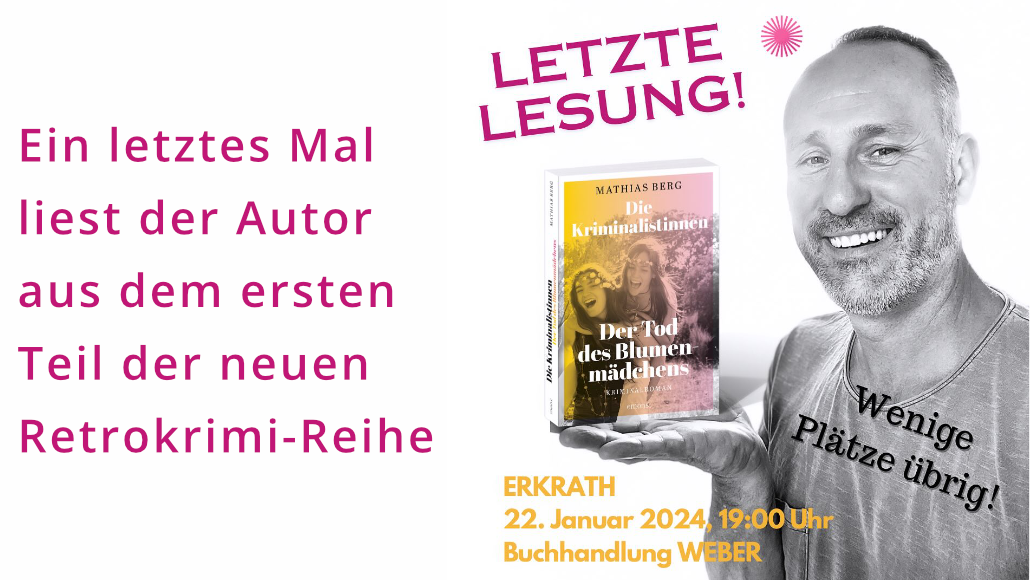 Mathias Berg liest in der Buchhandlung Weber | erkrath.jetzt ...