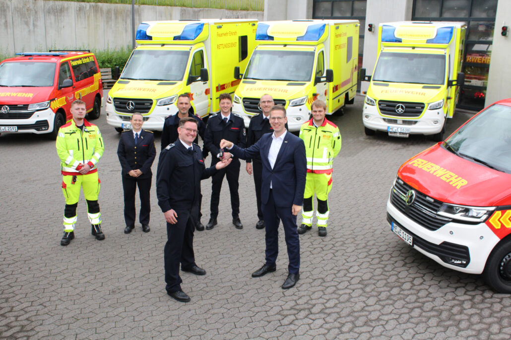 Feuerwehr: Neue Einsatzfahrzeuge für den Rettungsdienst | erkrath.jetzt ...